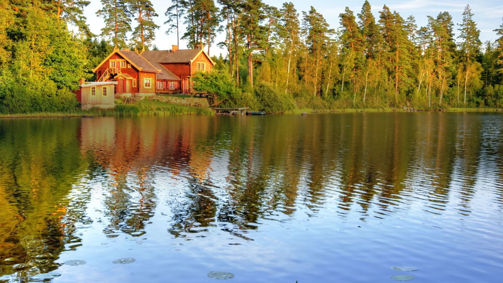 Ferienhaus am See & Ferienwohnung für den Urlaub am Wasser